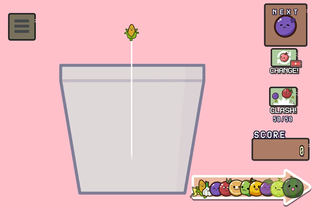 Watermelon Drop - The Ultimate Fruit Stacking Puzzle Game